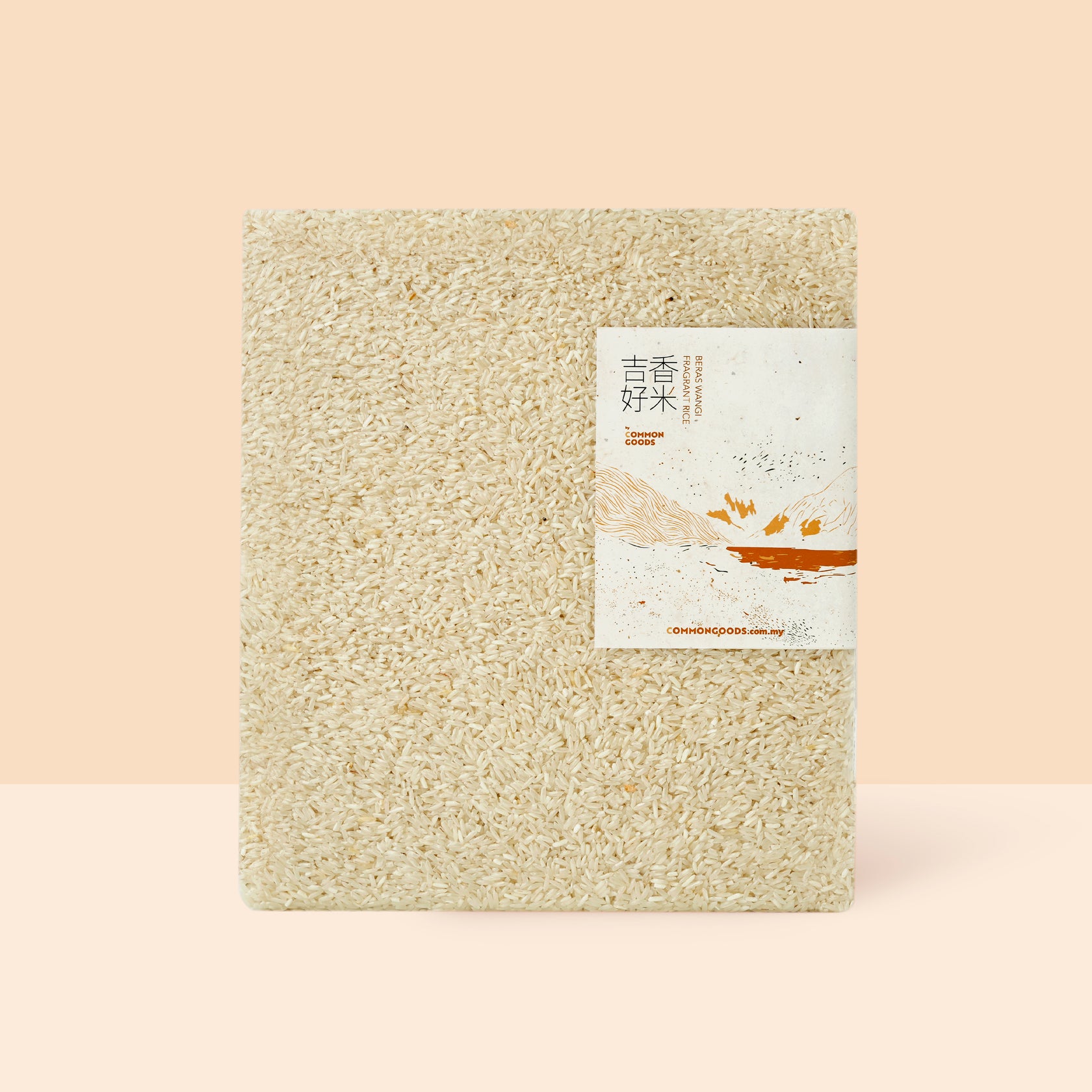 Local Fragrant White Rice Kelantan, Common Goods Malaysia 吉香好米